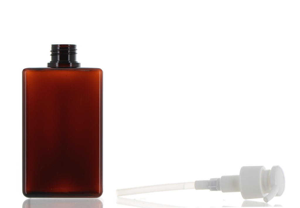 PETG, Lotion Pump Rectangular Bottle – APG Packaging