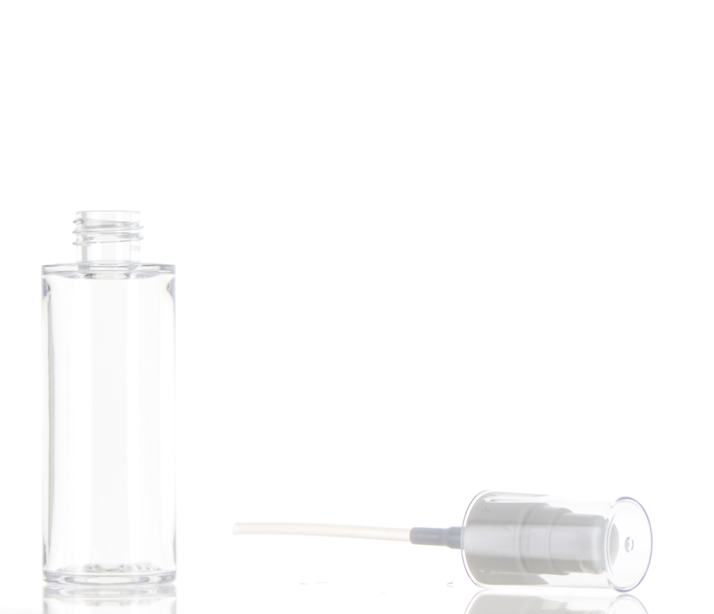 PETG/AS/PP, Treatment Pump Cylinder Bottle – APG Packaging