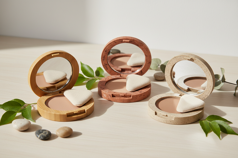 Are there eco-friendly makeup compacts with mirrors and sponges? – APG ...