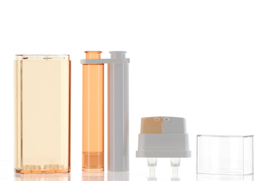 Duo Glow Beauty Elixir: Dual Chamber Treatment Pump Airless Bottle ...