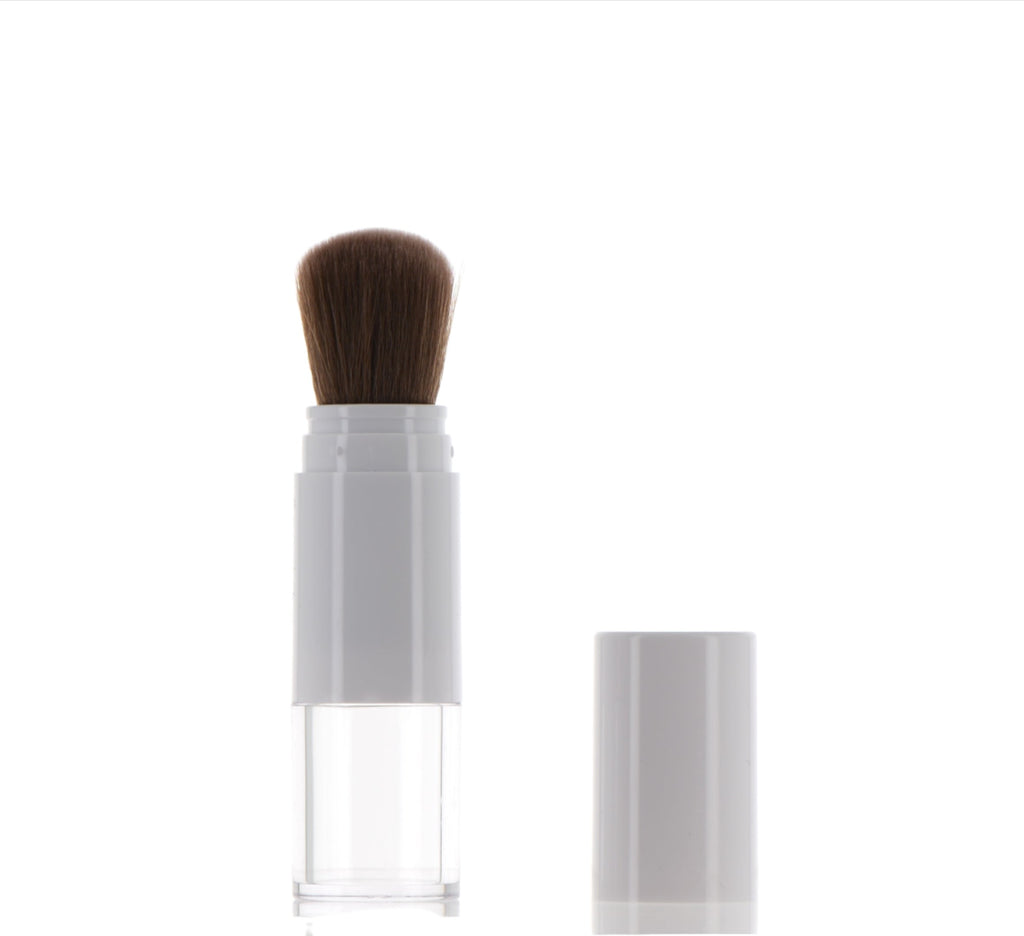 PP, Refillable Loose Powder Component with Brush Applicator – APG Packaging